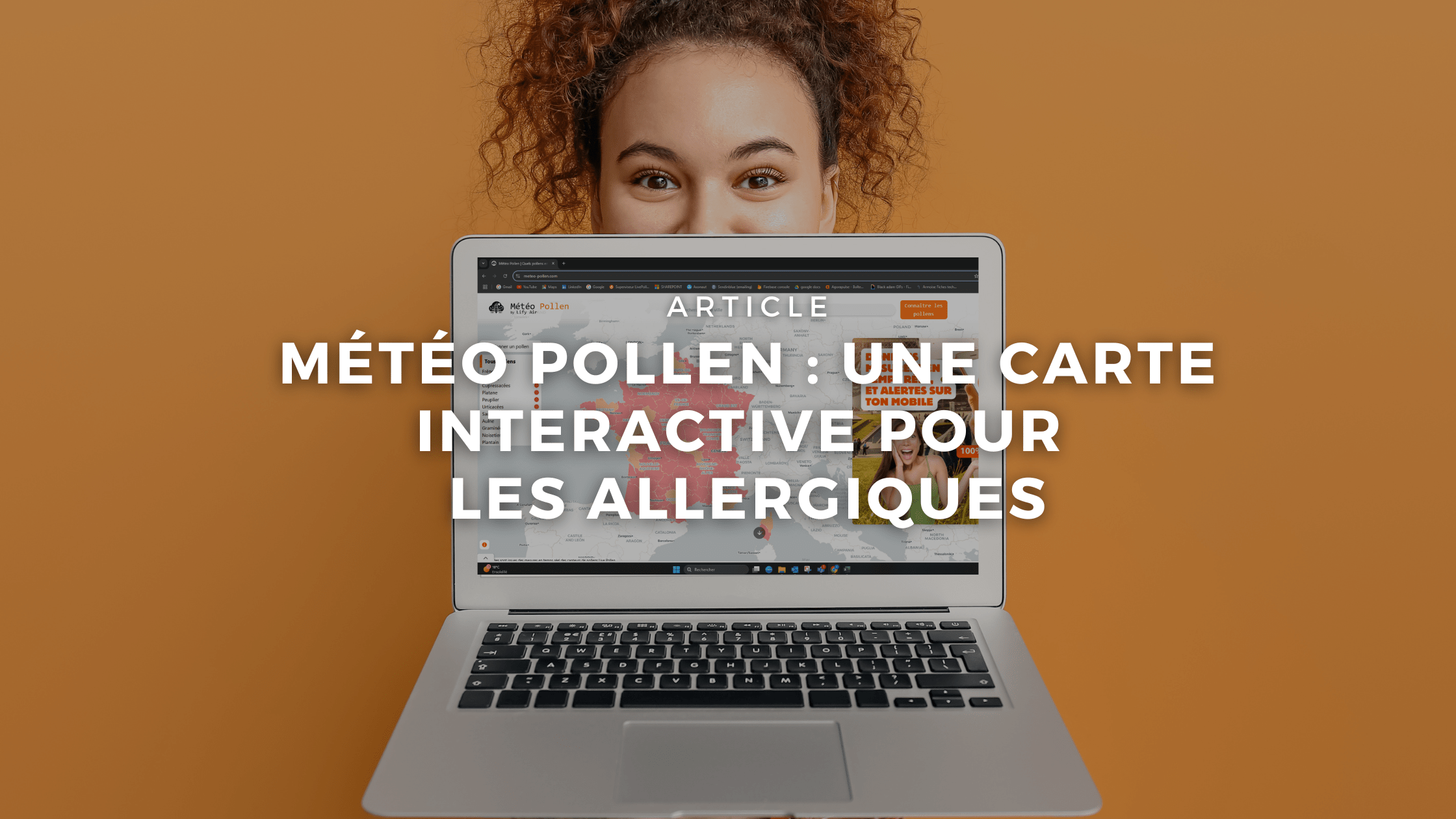 Météo Pollen : une carte interactive pour les allergiques - LivePollen